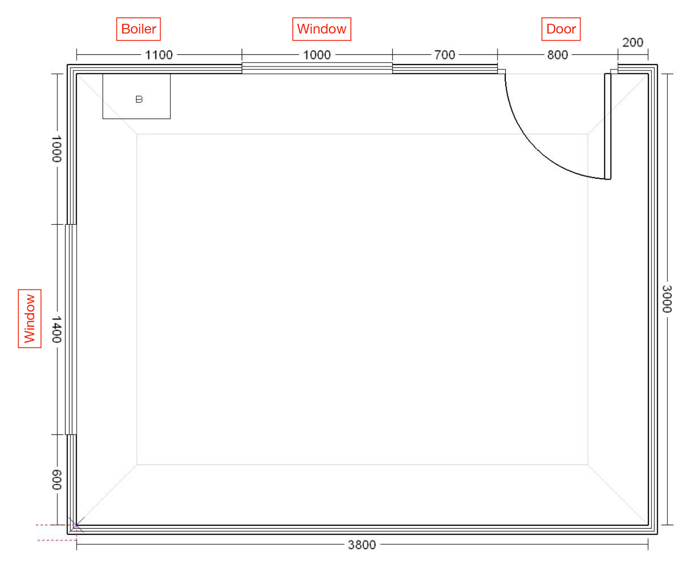 Measure your room - Balau Kitchens