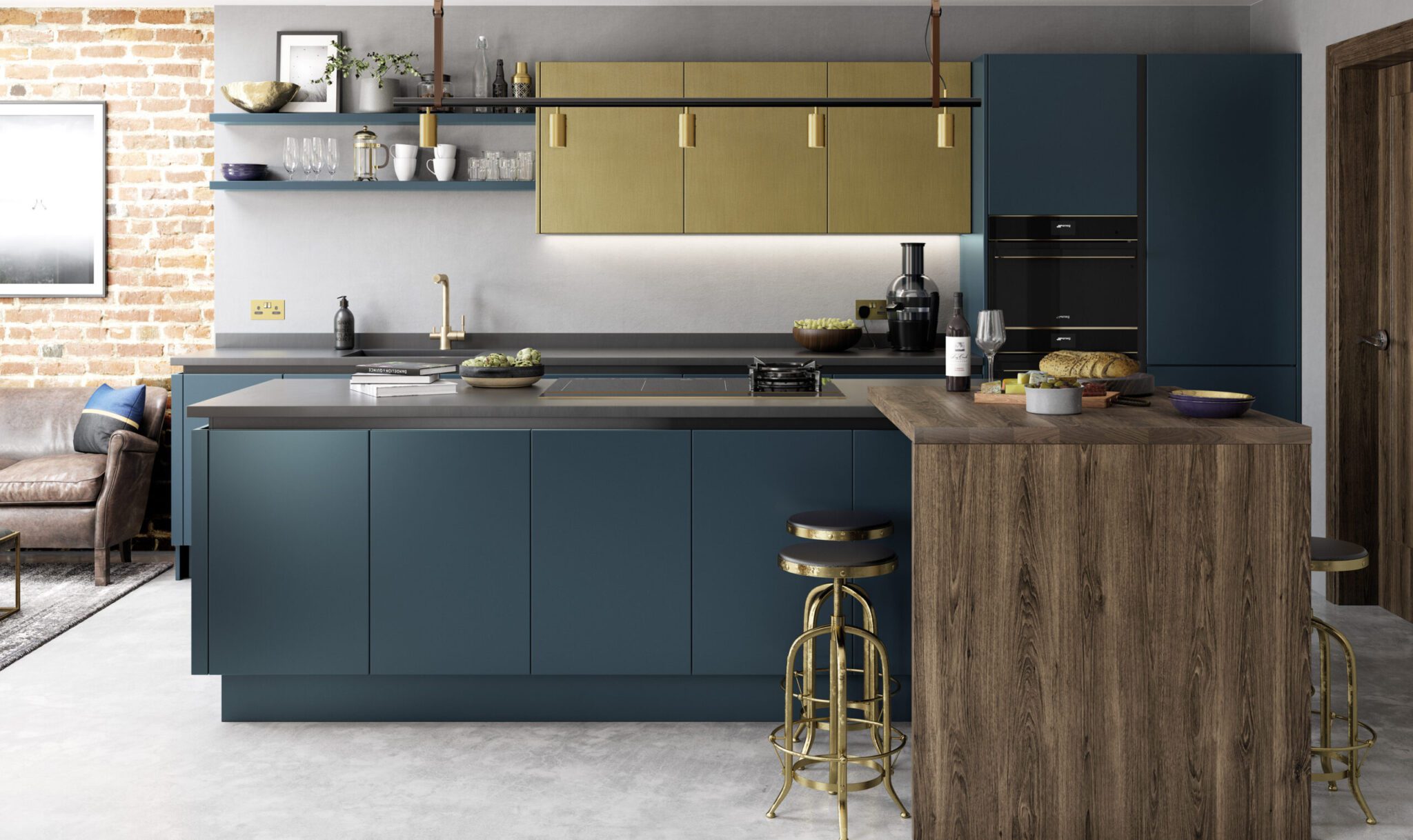 Zola Matt Marine - Balau Kitchens